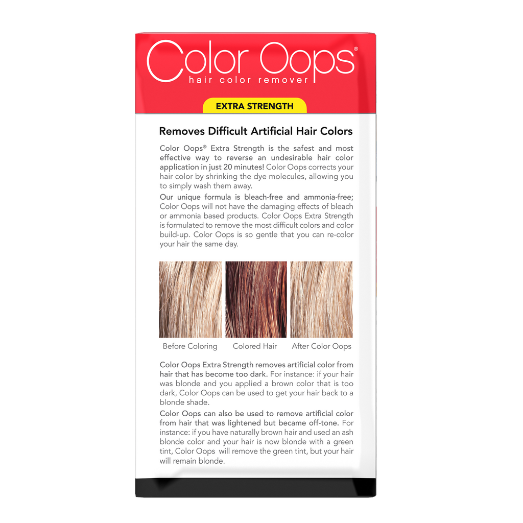 Color Oops Extra Strength Hair Color Remover | Color Oops – ColorOops